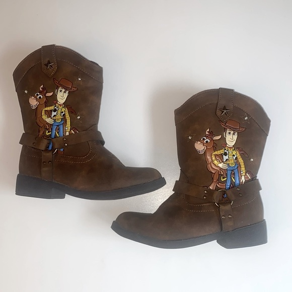 Disney | Shoes | Kids Toy Story Brown Boots | Poshmark